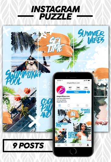 1000+ Fabulous Instagram Collage PSD Templates Available for Free