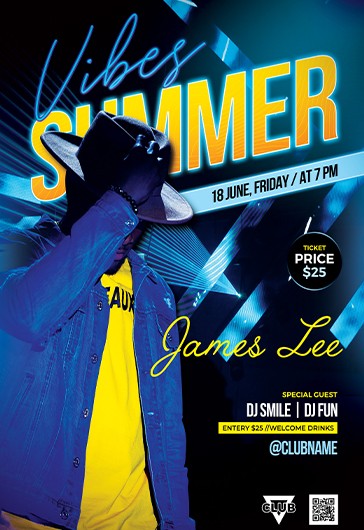 Black Exclusive DJ Session Poster Free Poster Template PSD | by ...