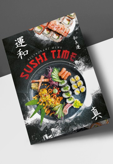 Free Restaurant Menu Templates in PSD - by ElegantFlyer