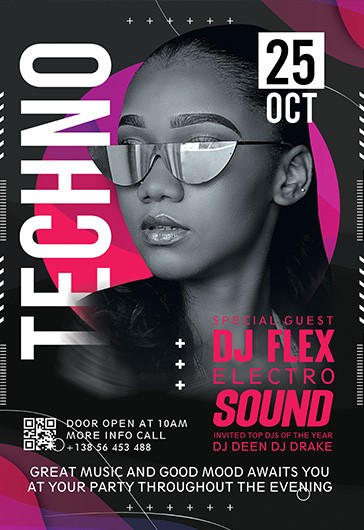 1000+ Free Black Flyer Templates (PSD) - by Elegantflyer