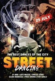 Free Dance Flyers | elegantflyer.com