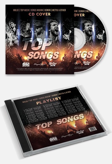 400+ Free CD cover and Album Cover Templates - Page 3