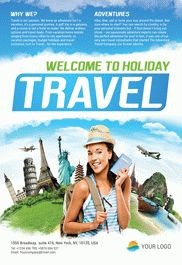 Dépliants de voyage gratuits | elegantflyer.com