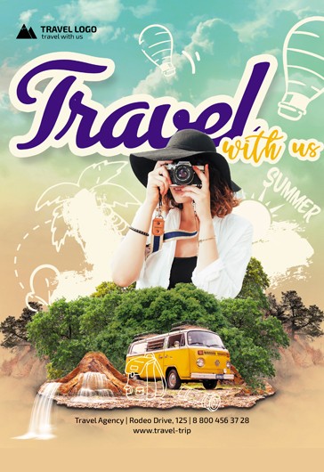 Dépliants de voyage gratuits | elegantflyer.com