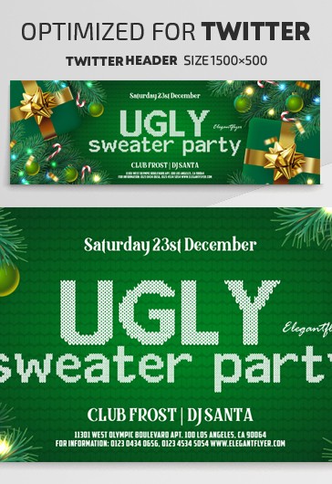 Birthday Invitation - Free Vector Twitter Header EPS Template ...