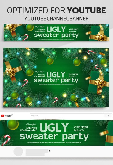 Free Youtube Vector EPS Templates - by ElegantFlyer