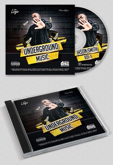 1000+ Modelos Únicos de Capa de CD PSD disponíveis gratuitamente