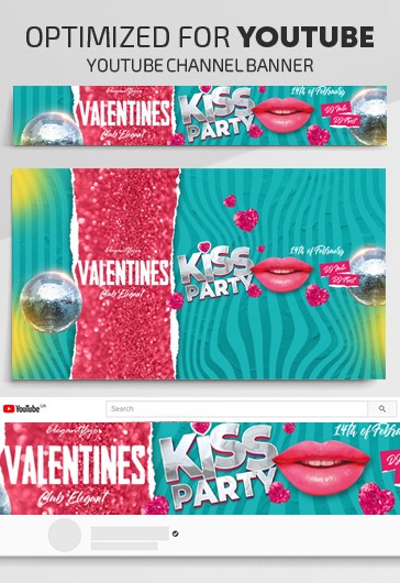 1000+ Templates originais de Banner para Canais do YouTube PSD gratuitos.