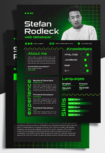 1000+ Free CV Templates in PSD by Pro Designers