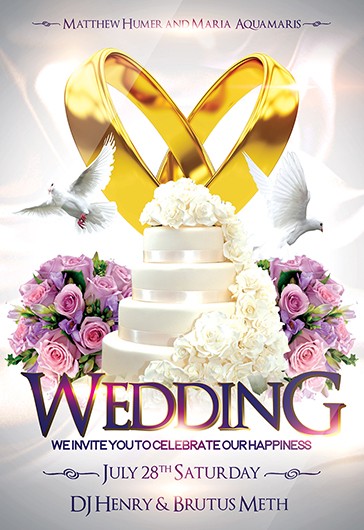 Free Wedding Flyers | elegantflyer.com