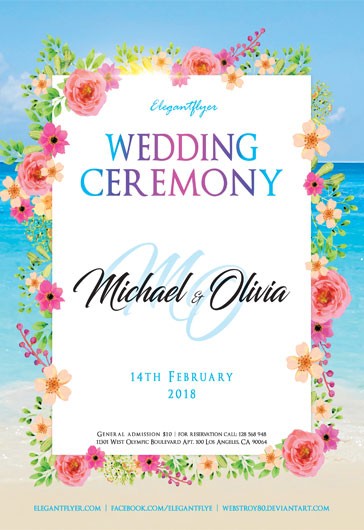 Free Wedding Flyers | elegantflyer.com