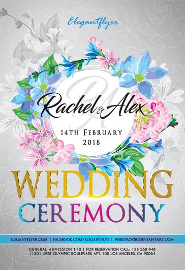 Free Wedding Flyers | elegantflyer.com