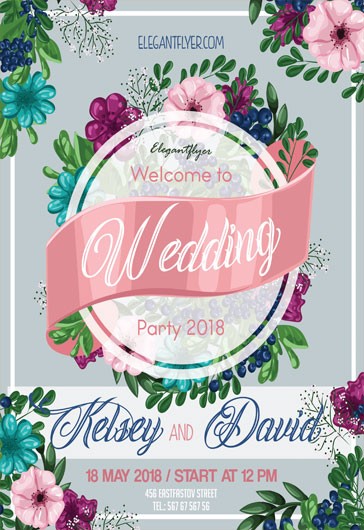 Free Wedding Flyers | elegantflyer.com