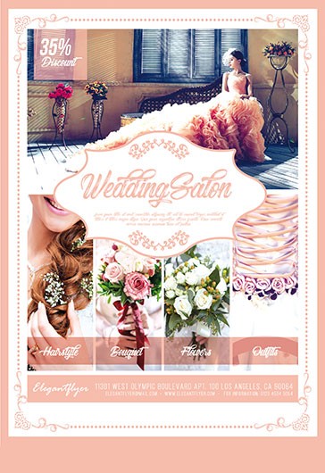 1000+ Free Wedding Flyer Templates (PSD) - by Elegantflyer