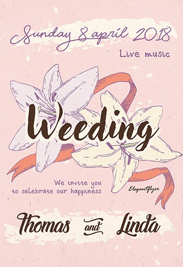 Free Wedding Flyers | elegantflyer.com