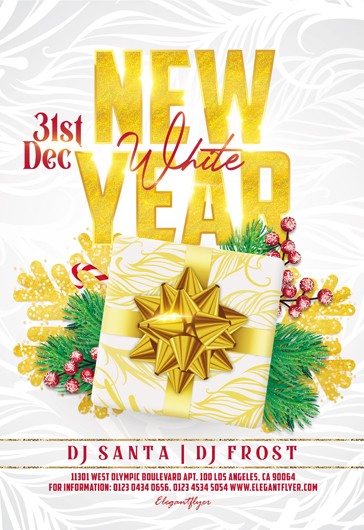 1000+ Plantillas de Flyer Blanco Gratis (PSD) - por Elegantflyer