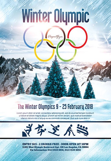 Dépliant Des Jeux Olympiques De La Bière